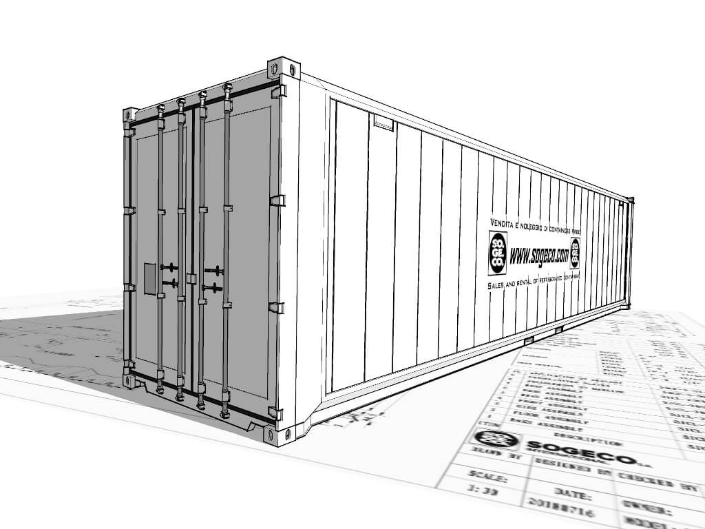 Brand new, One trip and Cargo Container | Sogeco International SA ...